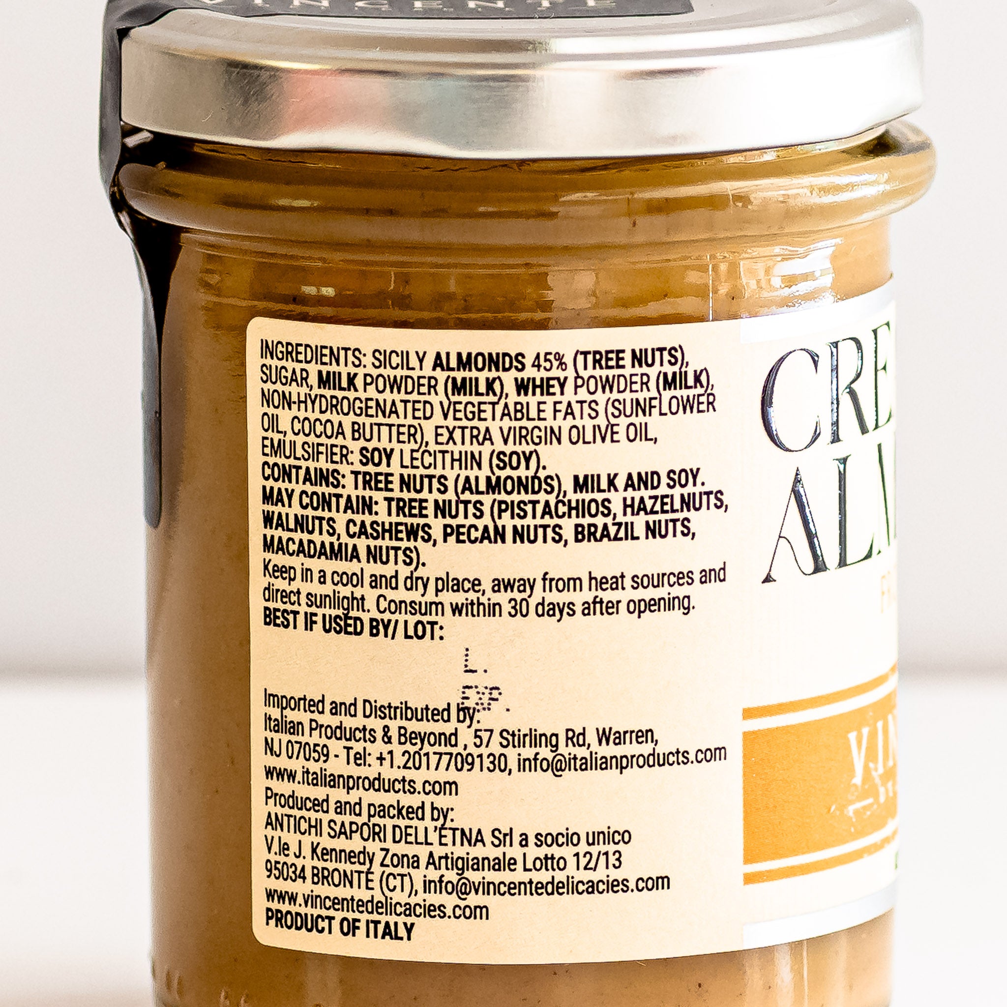 Sicilian Almond Cream | The Mediterranean Dish Shop