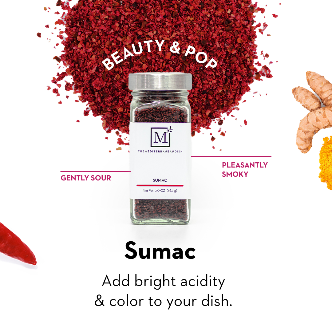 Authentic Sumac Spice | Zesty & Tart Flavor for Mediterranean Recipes ...