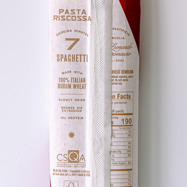 Spaghetti by Riscossa – The Mediterranean Dish