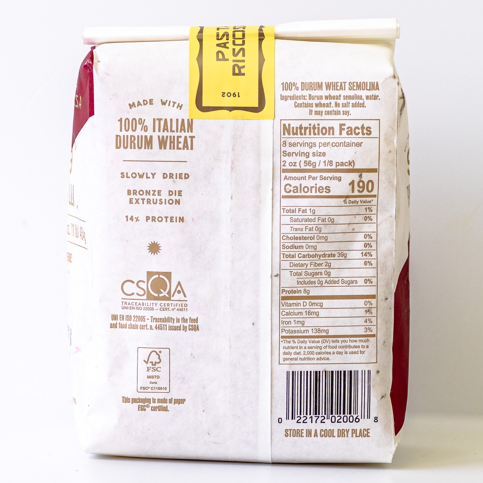 Fusilli by Riscossa | The Mediterranean Dish Shop