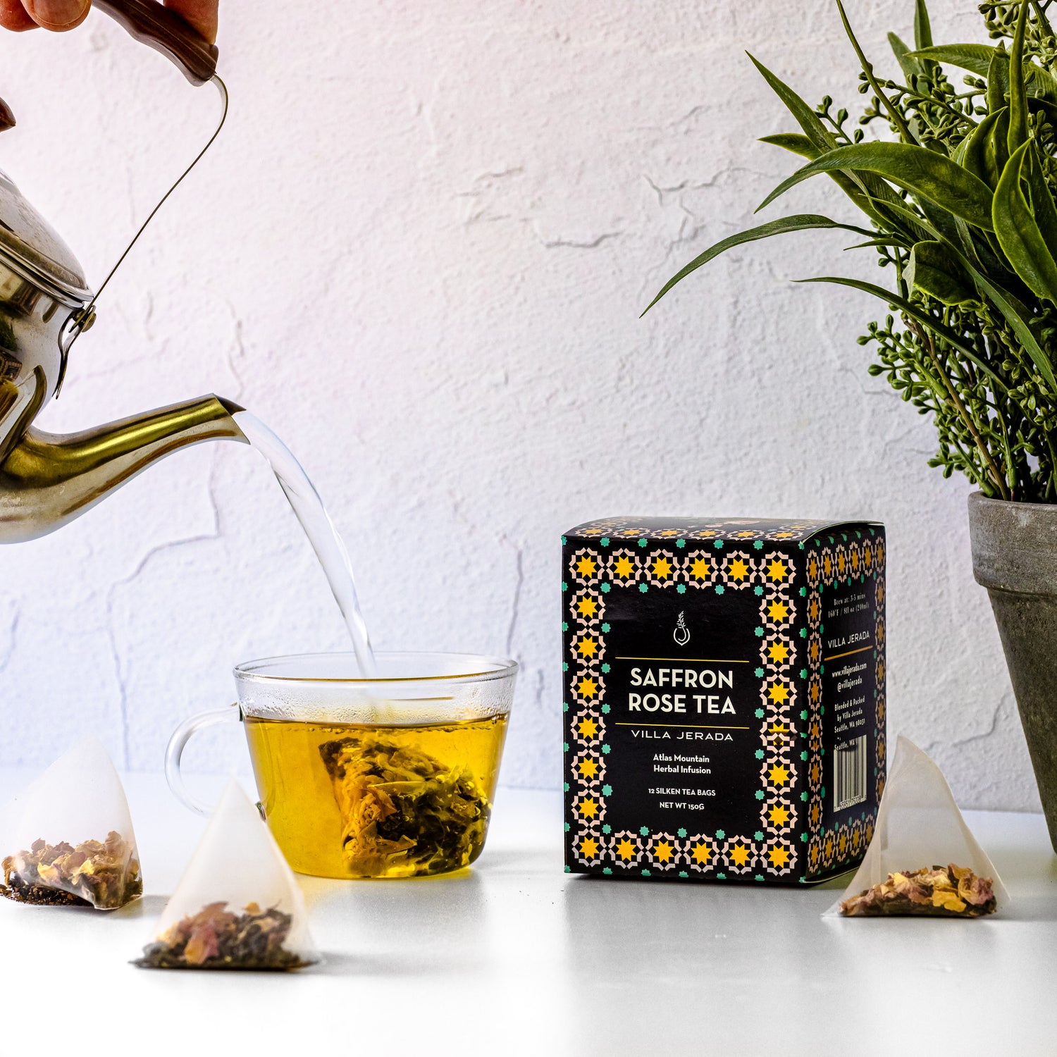Saffron Rose Green Tea – The Mediterranean Dish