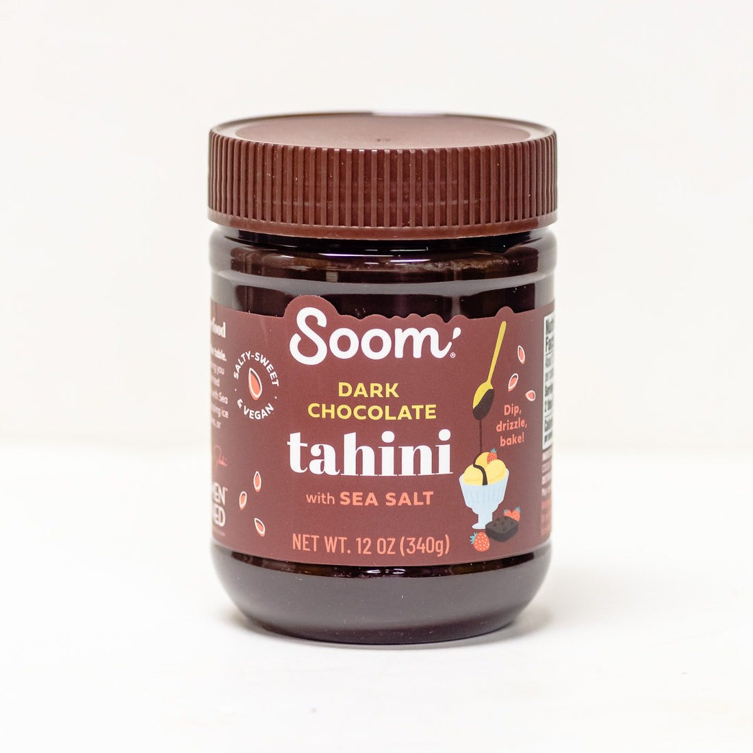Dark Chocolate Sea Salt Tahini Sweet Spread – The Mediterranean Dish
